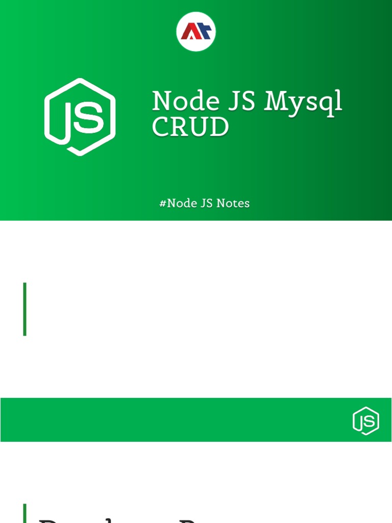 CRUD Express MysqlDB | PDF | My Sql | Databases