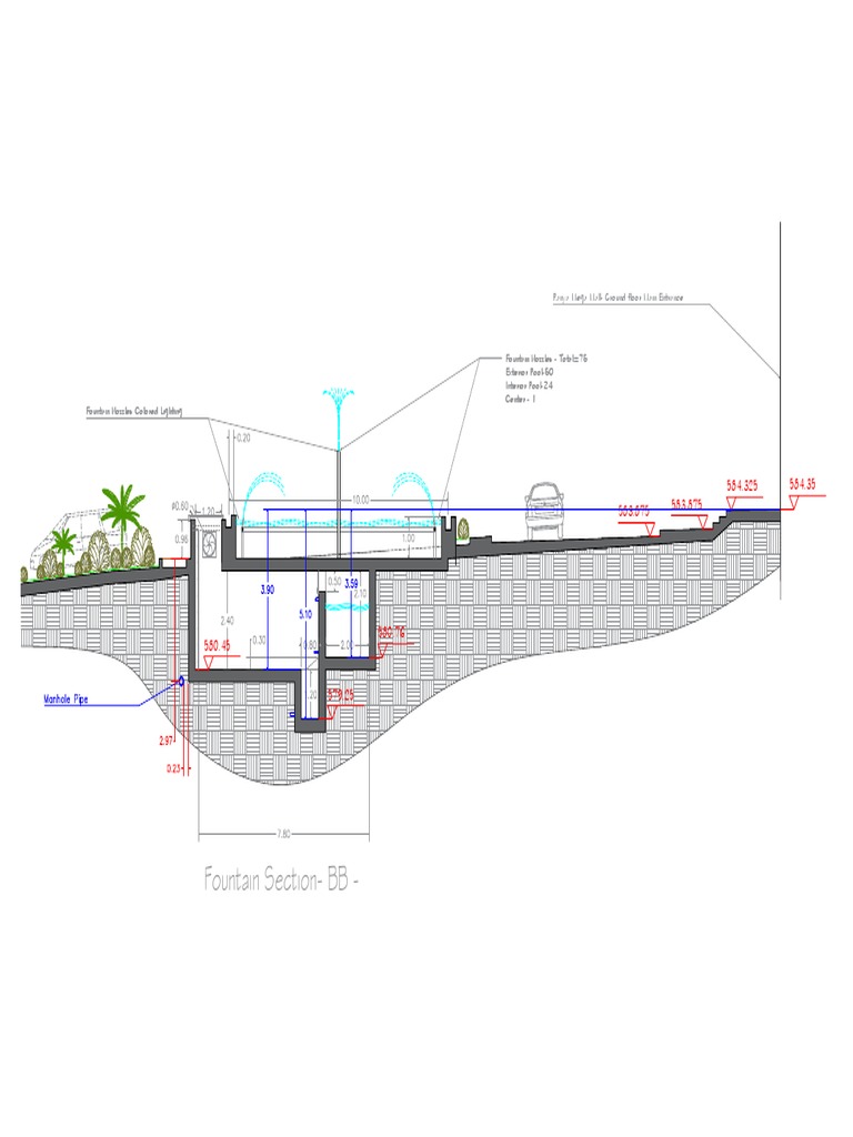 16ranya Mall-Fountain-16!05!2022 Structure FINAL (1) - Model | PDF