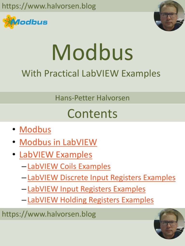 Modbus Overview | PDF | Programmable Logic Controller | Computer Network