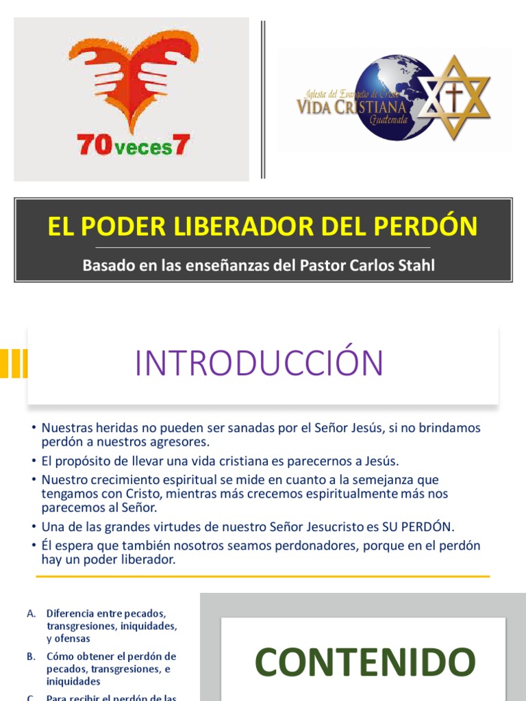 El Poder Liberador Del Perdón | PDF | Pecado | Perdón