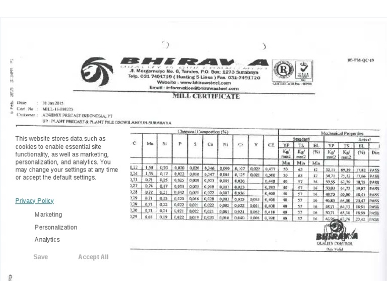 pdf-contoh-mill-certificate-besi_compress | PDF