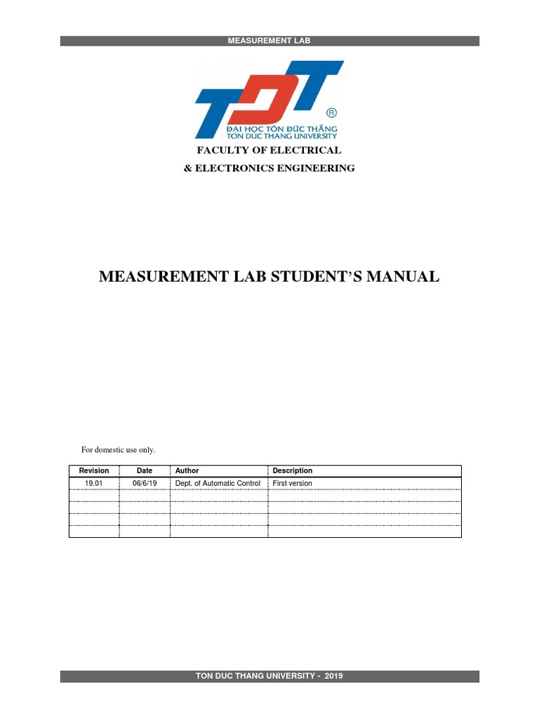 Measurement Lab Manual Overview | PDF | Amplitude | Root Mean Square