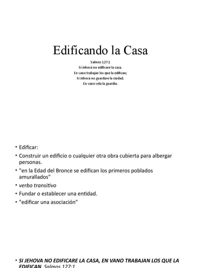 Edificando La Casa | PDF | eucaristía | Dios