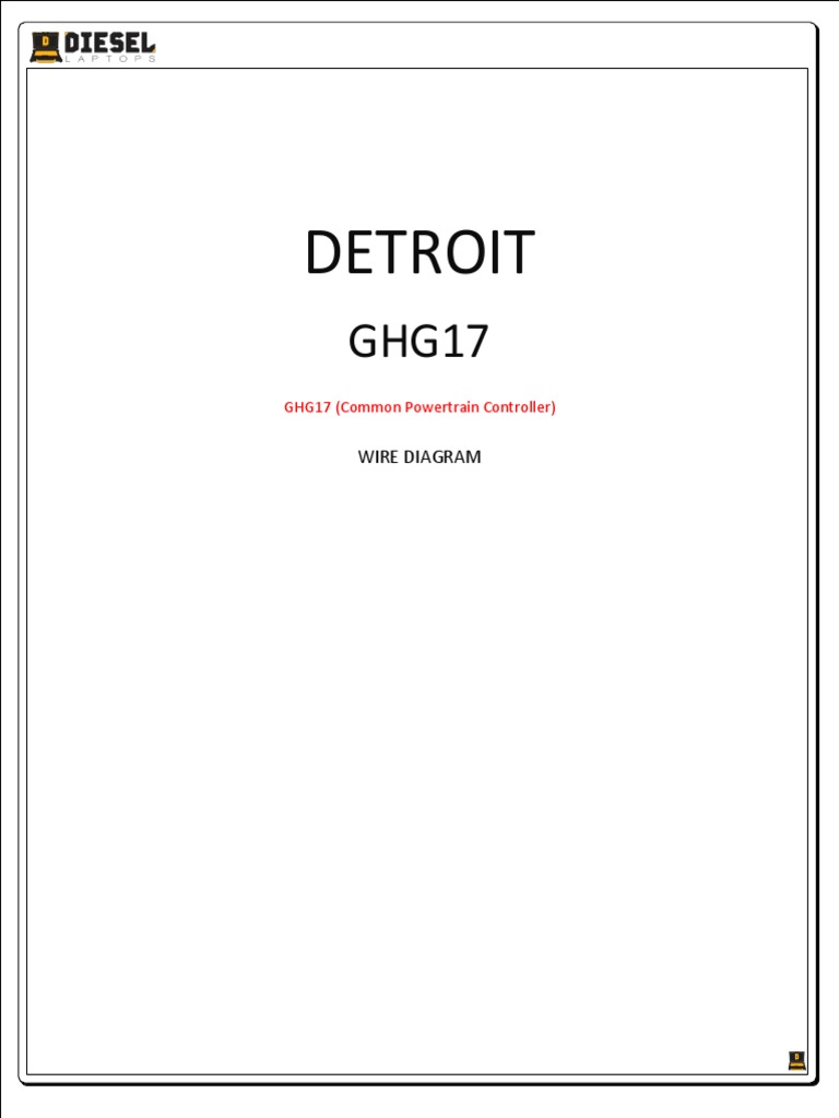 Detroit - DD15 GHG17 (2017 & Newer) .CPC | PDF | Throttle | Ignition System