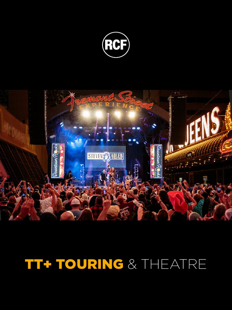 TT Plus Catalogue RCF - ENG | PDF | Loudspeaker | Amplifier