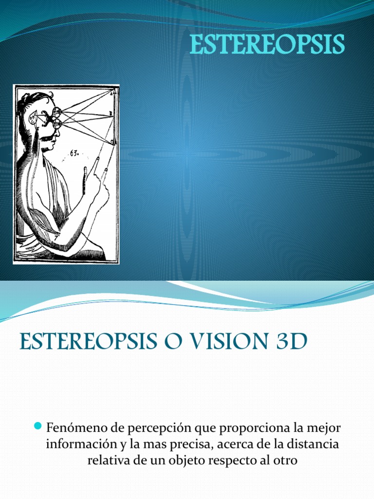 ESTEREOPSIS | PDF | Ligero | Visión