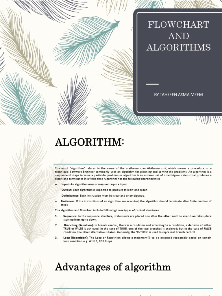 FLOWCHART and ALGORITHM | Download Free PDF | Algorithms | Programming