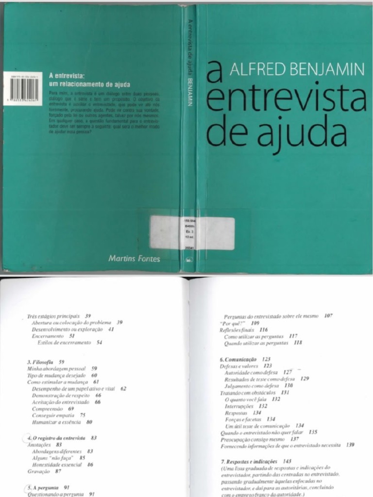 A Entrevista de Ajuda - Alfred Benjamin | PDF