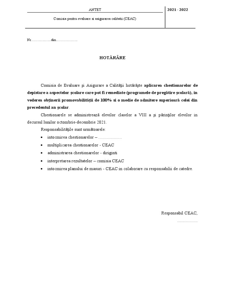 5 Hotarari CEAC | PDF