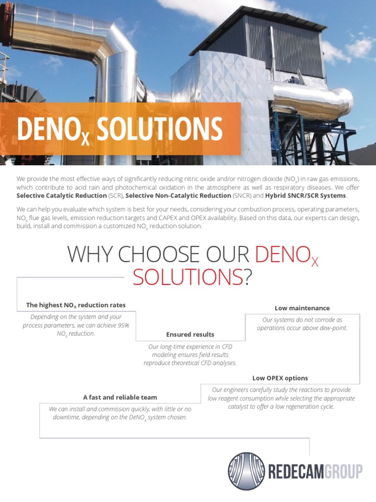 Deno Solutions: Why Choose Our ? | PDF | N Ox | Ammonia