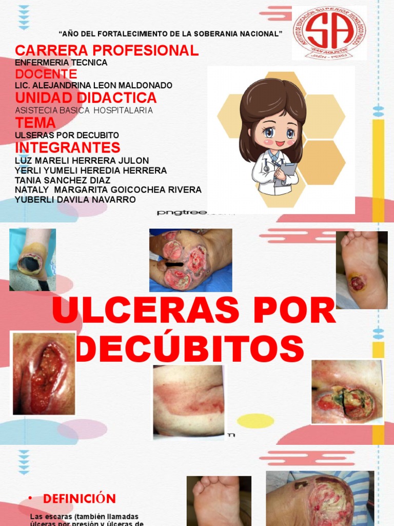Ulceras por Decúbito: Prevención y Tratamiento | PDF | Herida | Hueso