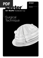 175564-210430 ANZ BI-MENTUM Surgical Technique-Updated | PDF | Hip | Drill