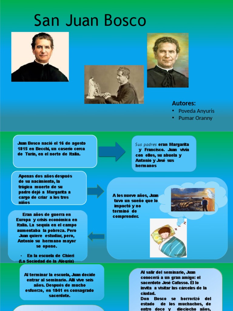 Diapositiva DON BOSCO | PDF | Viajes y turismo | Historia