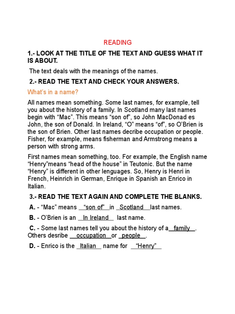 Meaning Behind Names and Their Origins | PDF | Foreign Language Studies