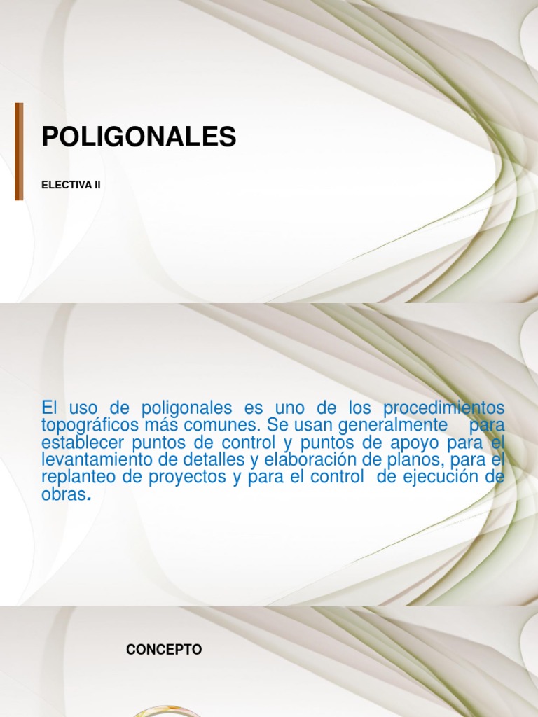 Poligonales | PDF | Topografía
