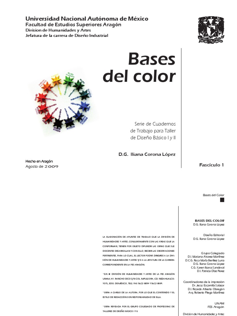 Bases Del Color | Descargar gratis PDF | Color | Azul