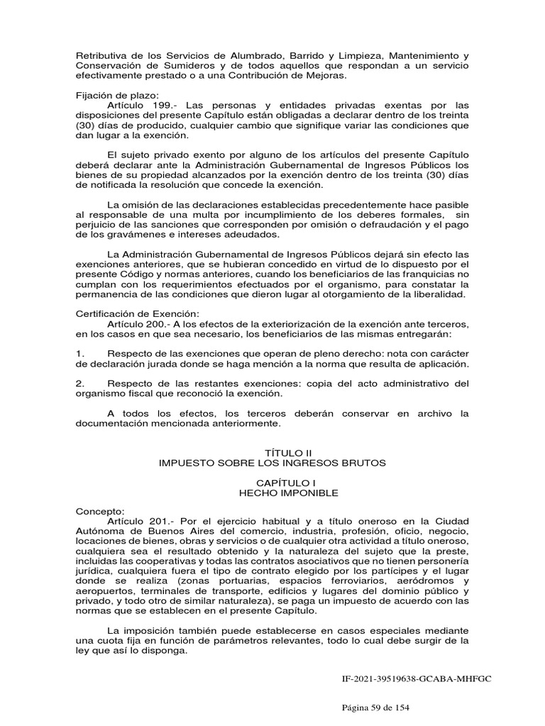 Ley Ingresos Brutos | PDF | Impuestos | Reaseguro