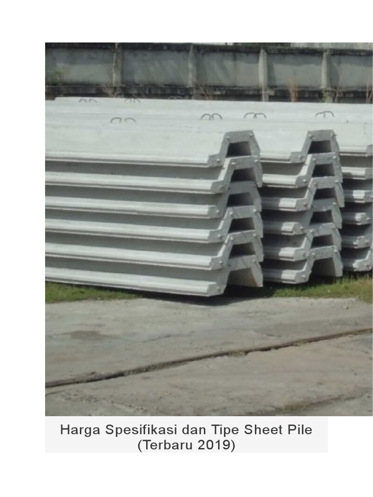 Detail Shhet Pile | PDF