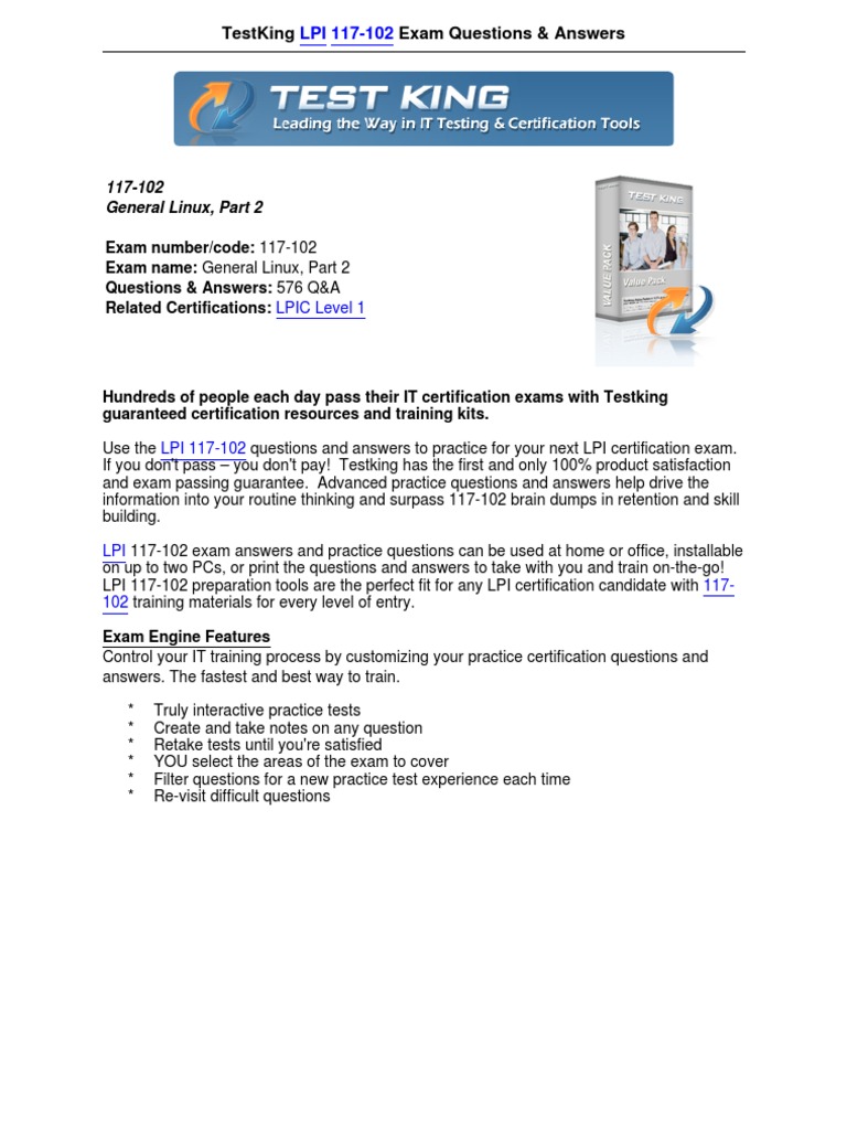 Lpi Test King Linux-102 | PDF | Port (Computer Networking) | Test ...