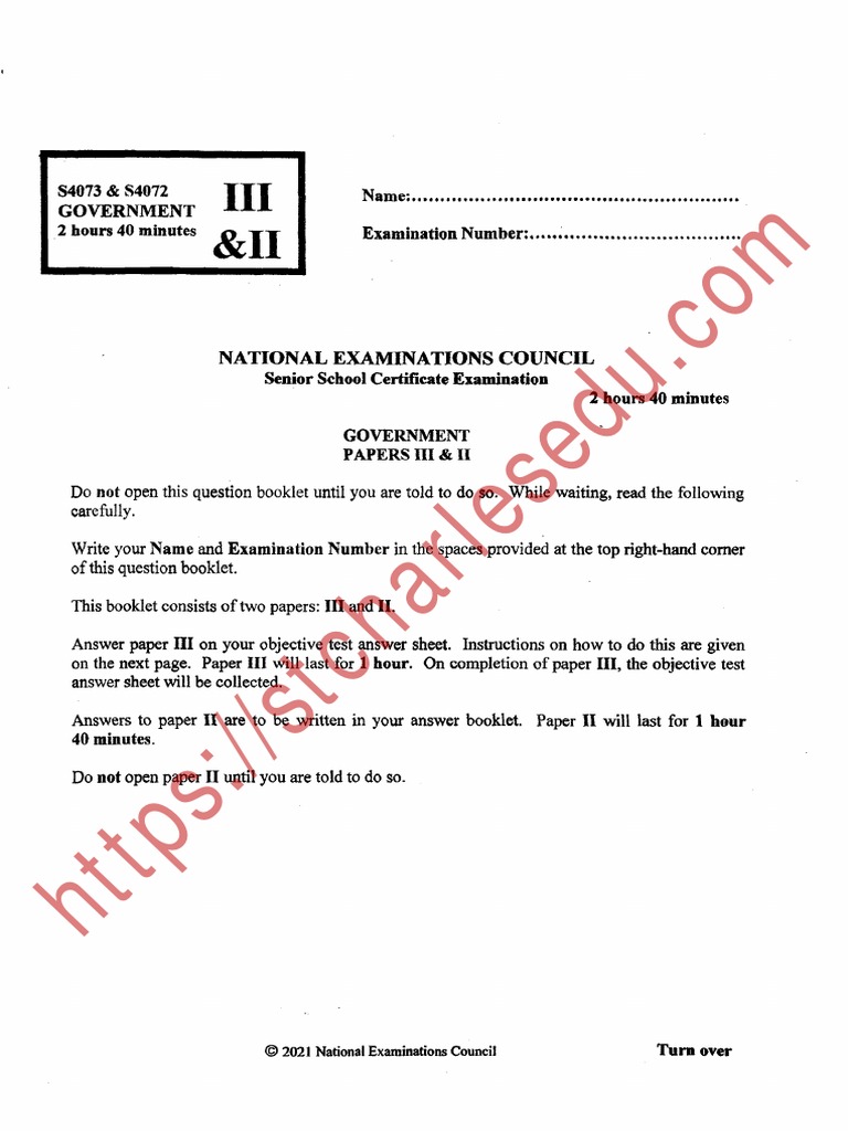 Free Government NECO Past Question and Answers | PDF | Computing | Internet