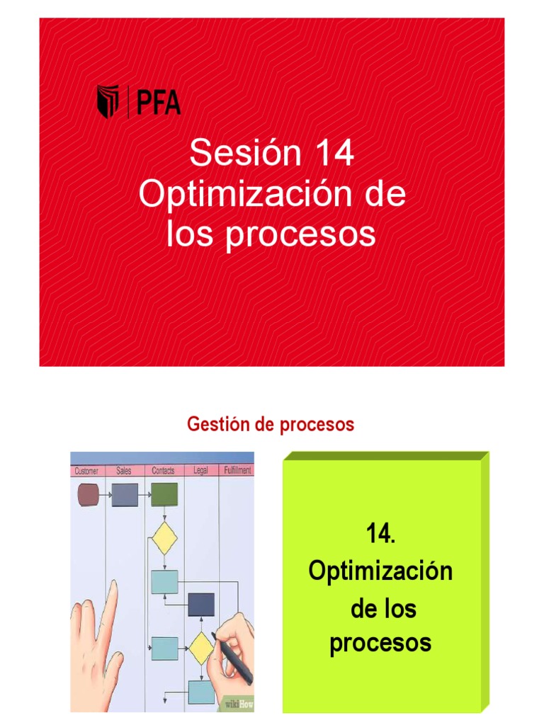 Diapositivas 14 Optimización de Procesos | PDF | Ciencia de sistemas ...