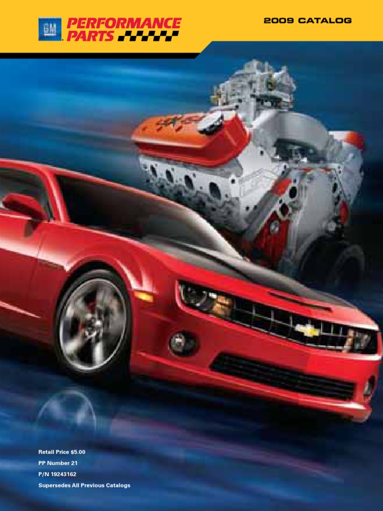 Catalogo GM Performance | PDF | Manufactured Goods | Vehicle Technology