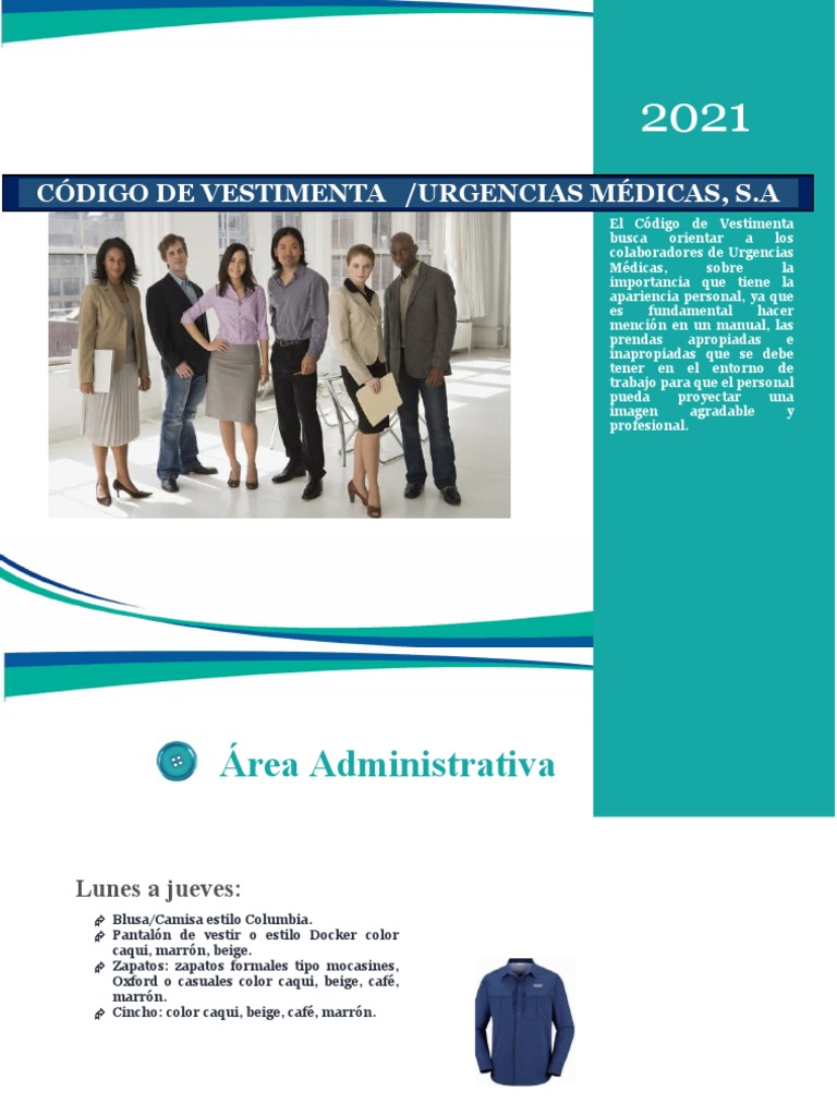 Código de Vestimenta UM Uniformerevisado | PDF | Ropa | Zapato