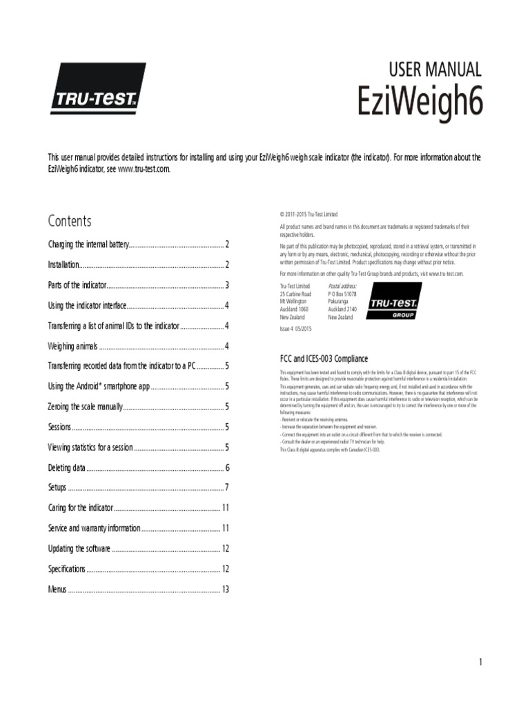 EziWeigh6 User Manual (En) - 0 | PDF | Personal Computers | Menu ...
