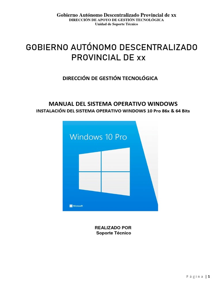 Instalar Windows 10 - Full | PDF | Windows 10 | Microsoft Windows