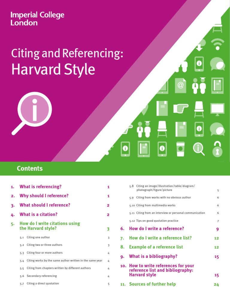 Harvard Style: Citing and Referencing | PDF | Citation | Digital Object ...