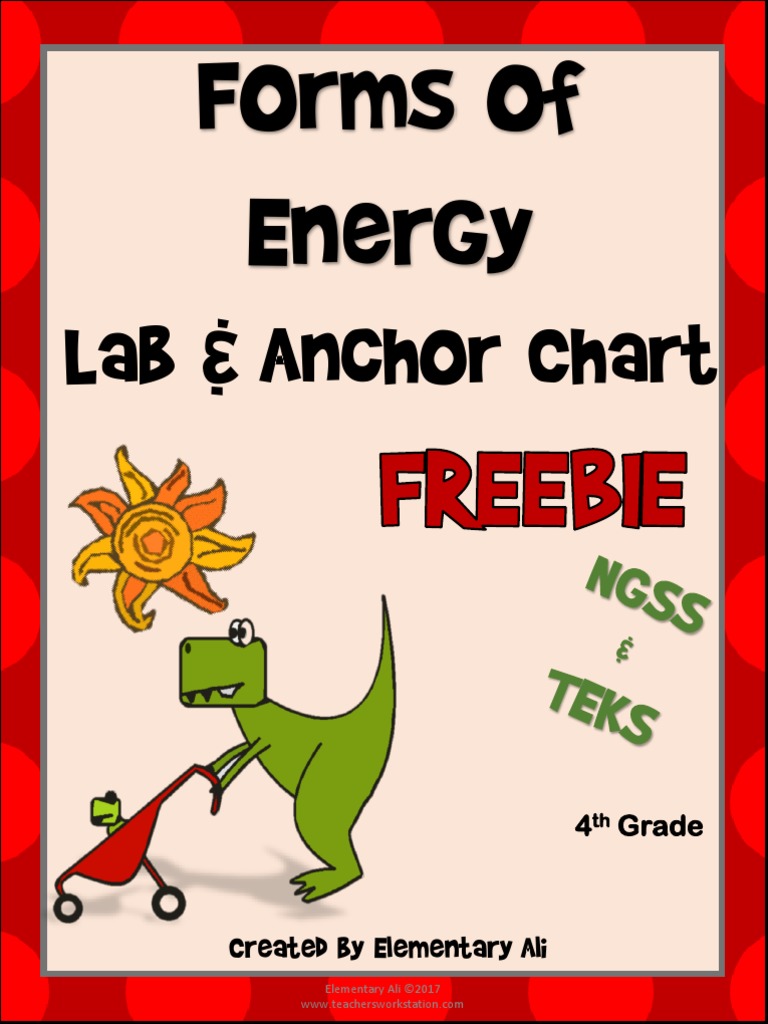 Forms of Energy: Lab & Anchor Chart | PDF | Copyright | Light