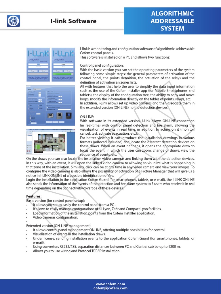 I-Link System: Control & Monitoring Software | PDF | Smartphone ...