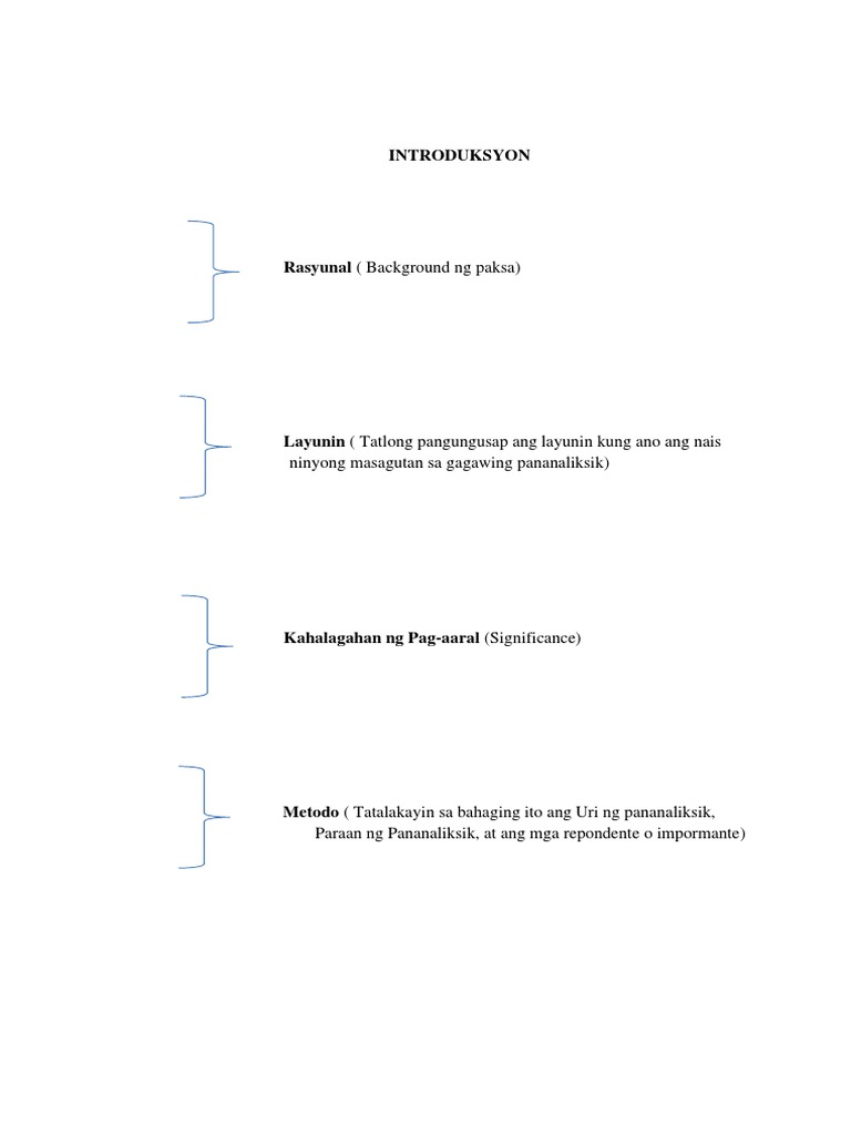 Introduksyon Sample-1 | PDF