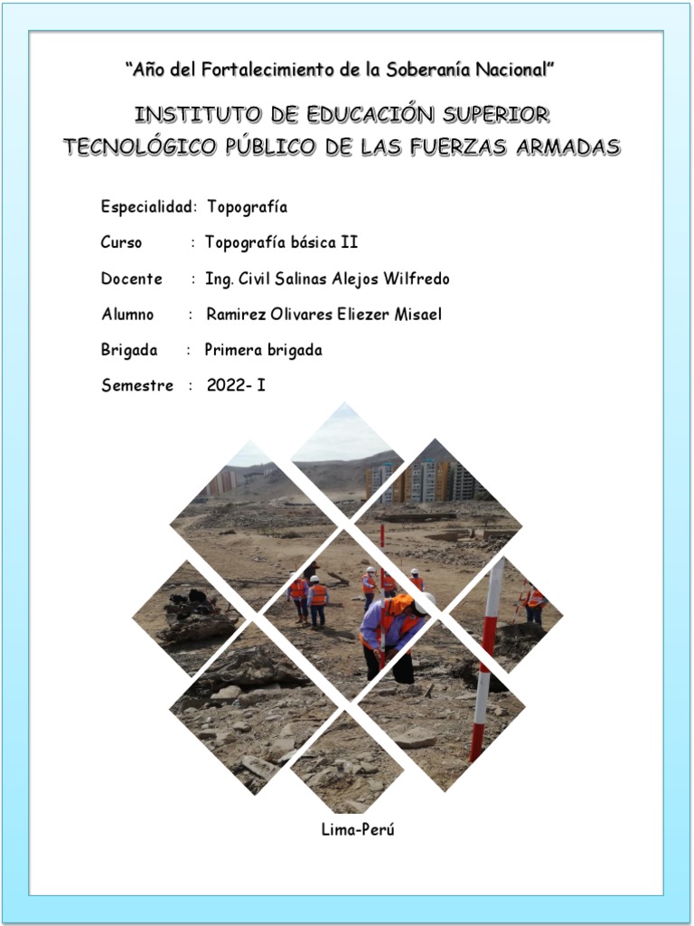 Perfil Longitudinal - Topografía | PDF | Topografía | Ciencias de la Tierra