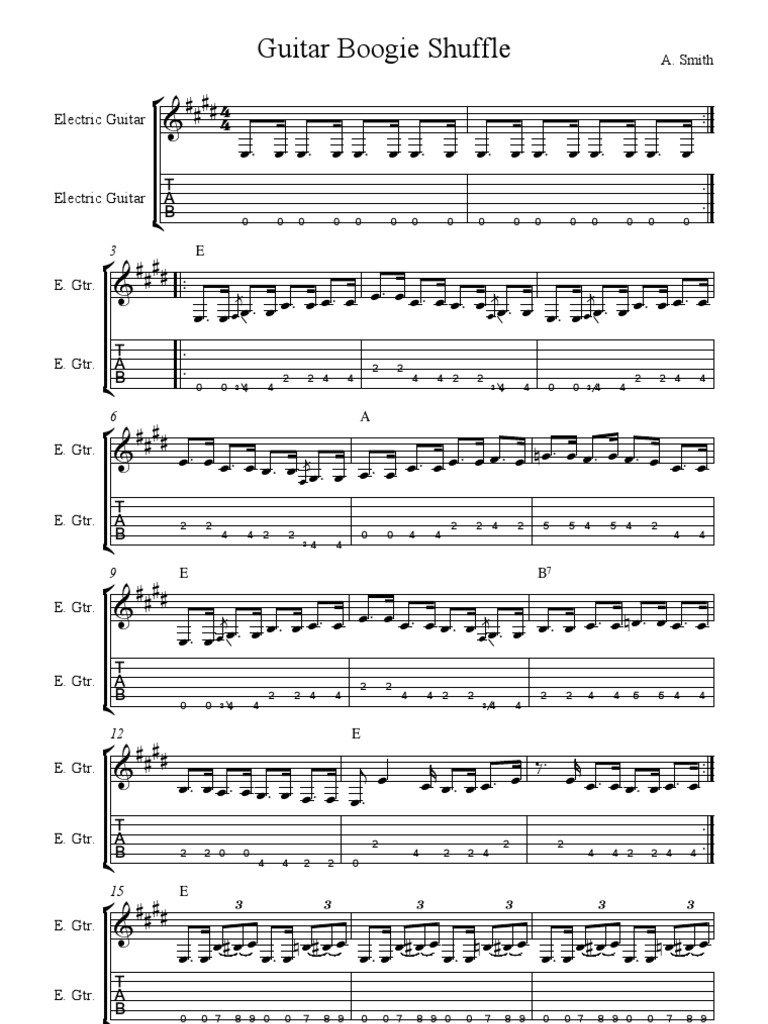 Guitar Boogie | PDF