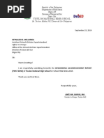 Letter For Lis Approval | PDF