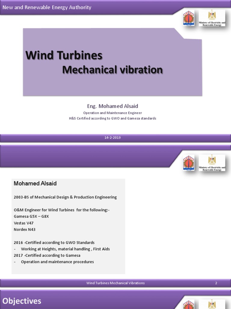 Wind Turbine Vibration Analysis Guide | PDF | Spectral Density ...