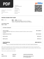 Indigo Payment Receipt | PDF