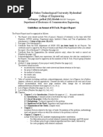 IEEE Format of Project Report | PDF | Computer Engineering | Areas Of ...