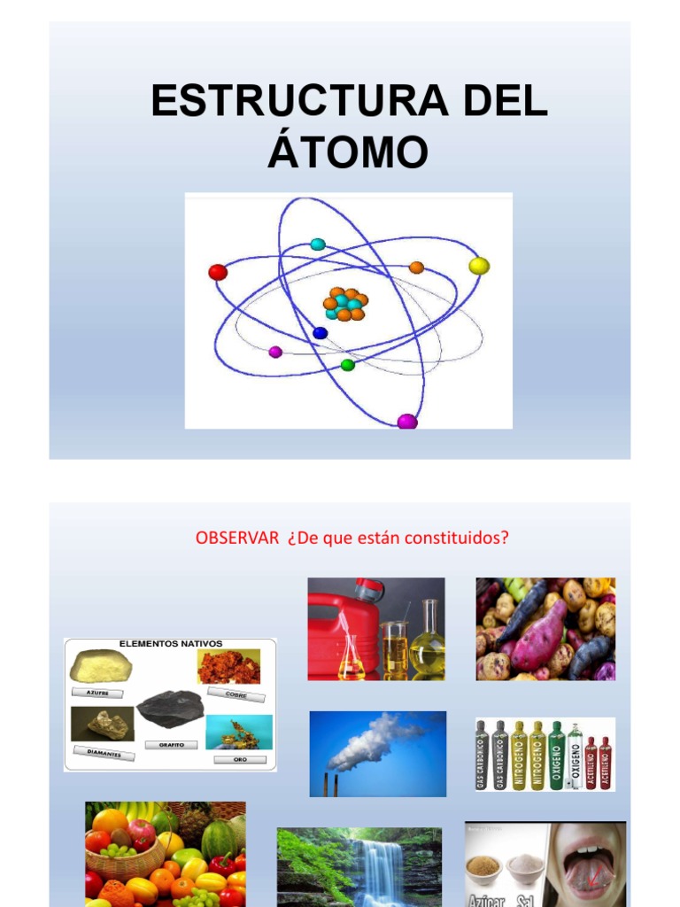 Estructura Atomica-Nuclidos | PDF | Átomos | Protón