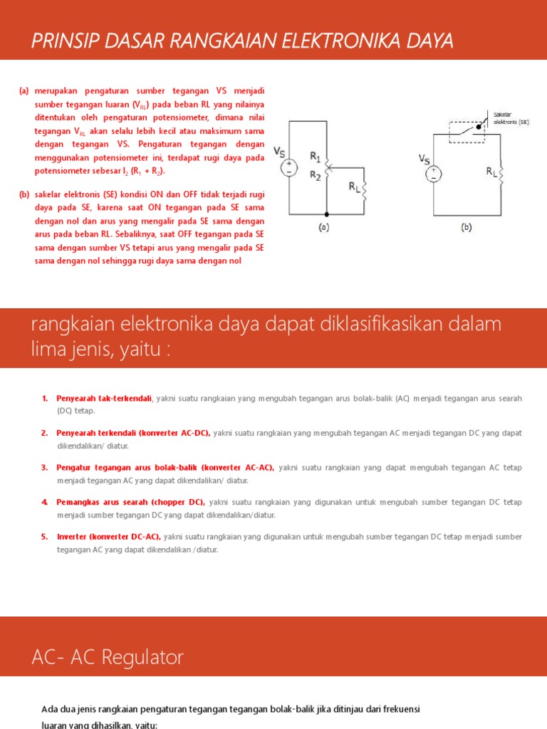 Pengaturan Tegangan AC dengan Regulator | PDF | Teknologi & Rekayasa