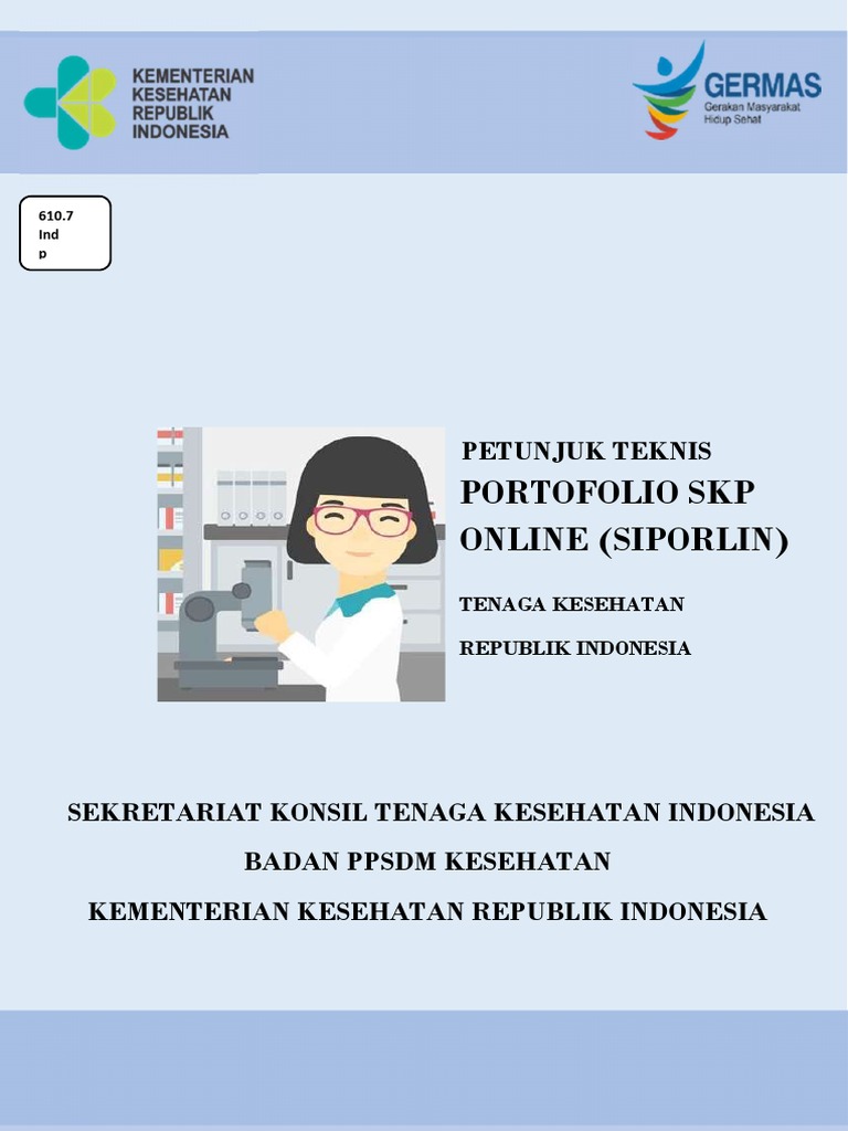 Petunjuk Teknis SIPORLIN untuk Tenaga Kesehatan | PDF | Bisnis