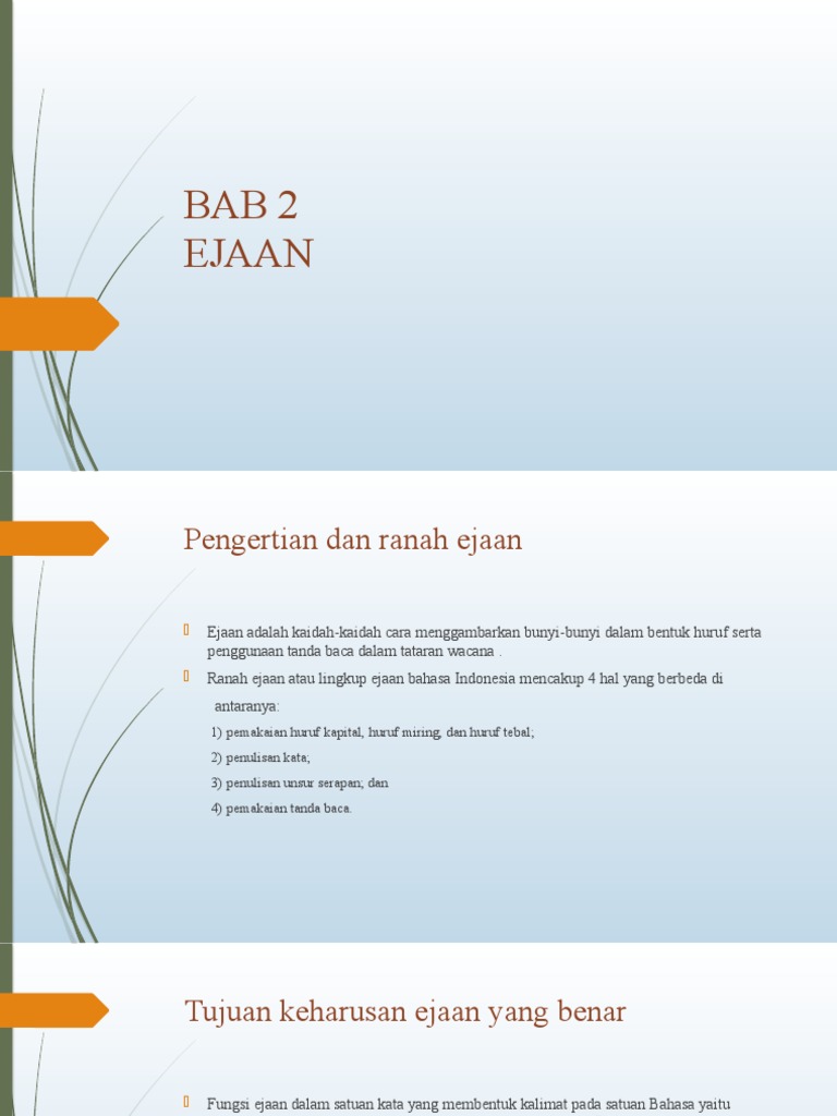 Presentasi Bahasa Indonesia | PDF