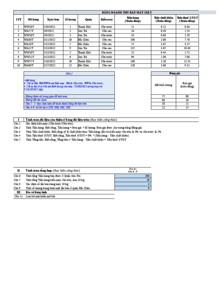 Final Exam THUD I 2021 2022 | PDF