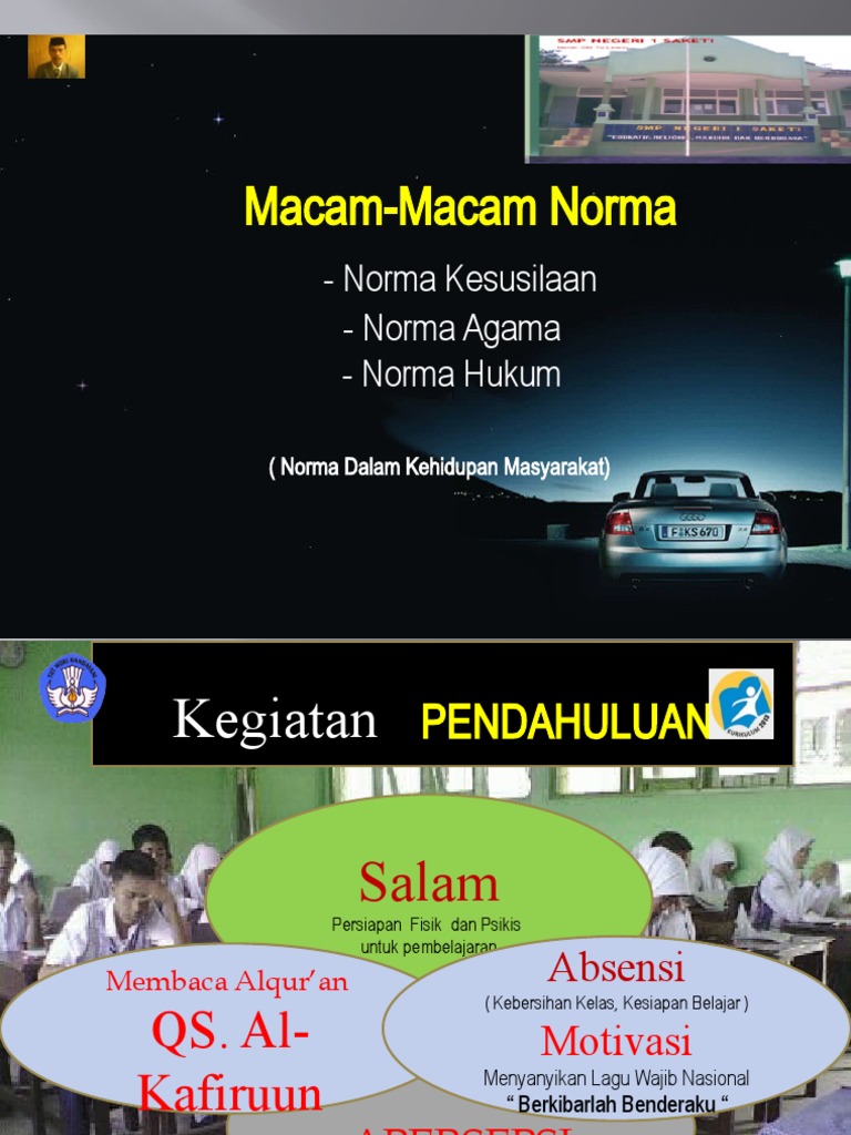7.macam-Macam (Norma Kesopanan, Norma Agama, Norma Hukum) | PDF