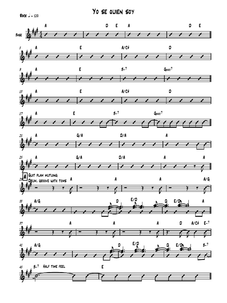 Yo Se Quien Soy - Full Score | PDF