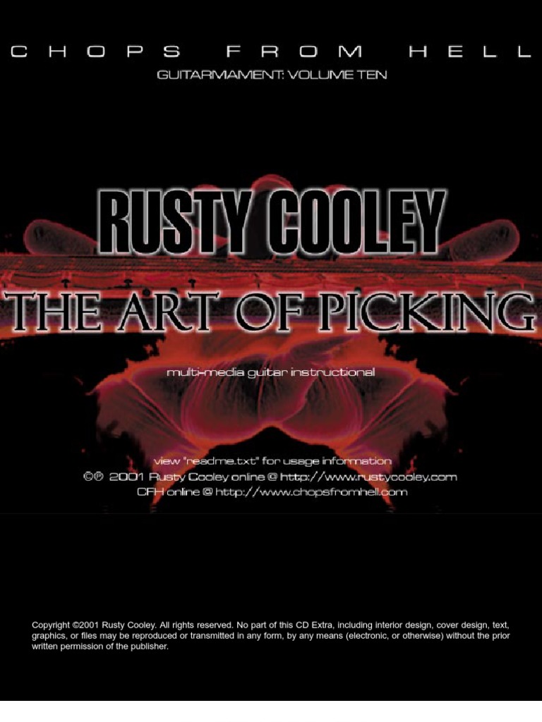 Rusty Cooley The Art of Picking | PDF | Melody | Musical Compositions