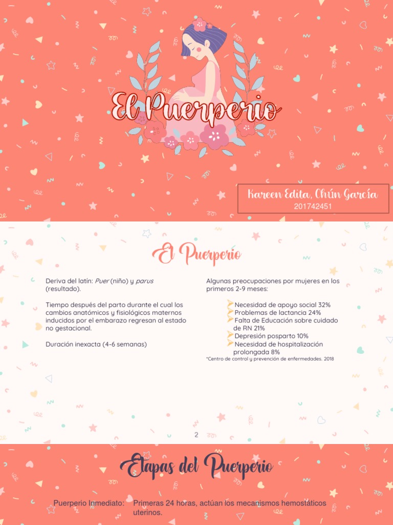 Puerperio | PDF | Periodo posparto | Parto