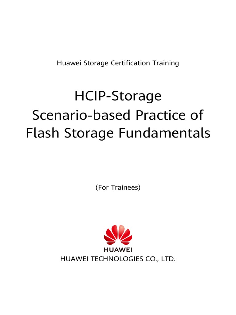 HCIP-Storage V5.0 Lab Guide | PDF | File System | Installation (Computer Programs)