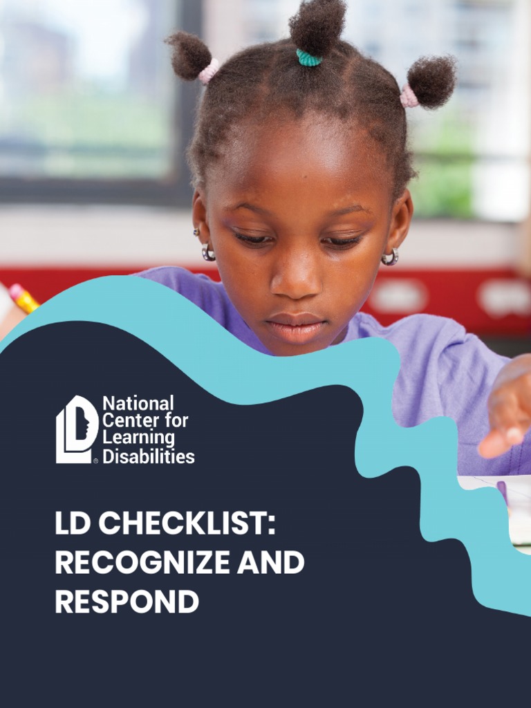 LD Checklist: Recognize and Respond | Download Free PDF | Learning ...